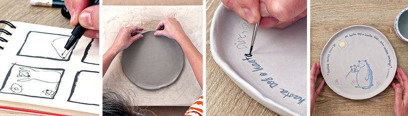 Online Course - Ceramic Modeling and Illustration with Watercolor ...
