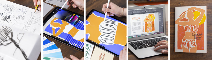 Online Course - Illustration and Lettering: Create a Book Cover (Manon ...