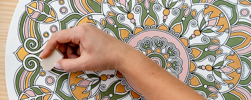 Online Course - Painting Acrylic Mandalas with Professional Techniques ...