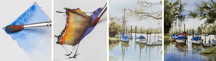 Online Course - Watercolor Techniques for Painting Seascapes (Daniel ...
