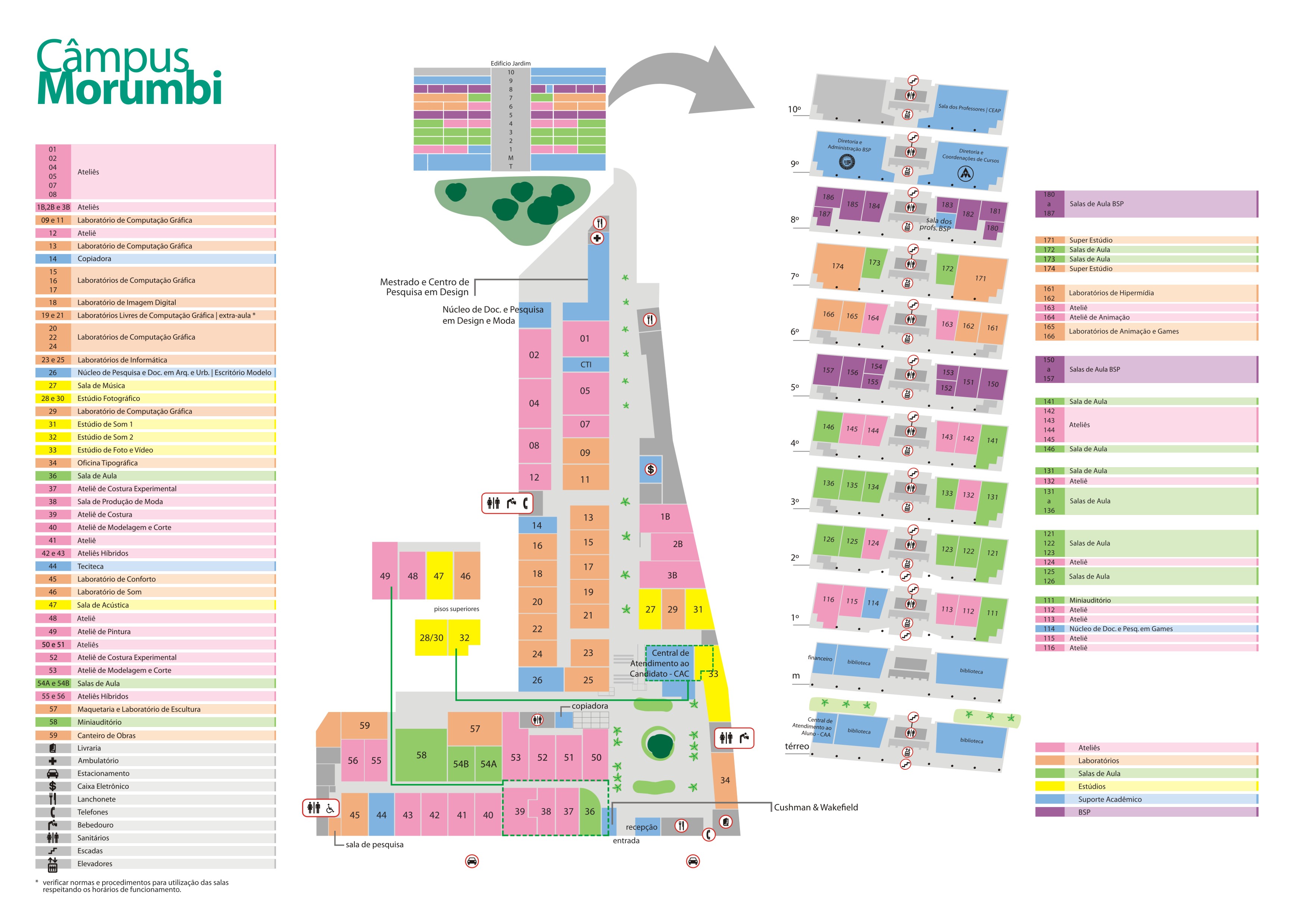 Mapas Universidade Anhembi Morumbi | Domestika